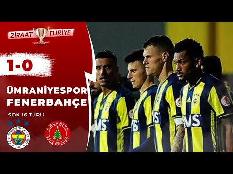 Ümraniyespor 1-0 Fenerbahçe Maç Özeti (Ziraat Türkiye Kupası Son 16 Turu) 17.01.2019