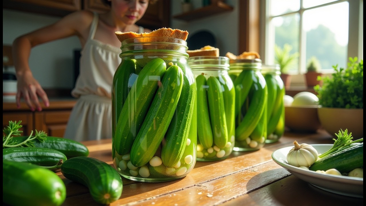 Transform Your Cucumbers with this Pickle Gherkin Recipe - YouTube