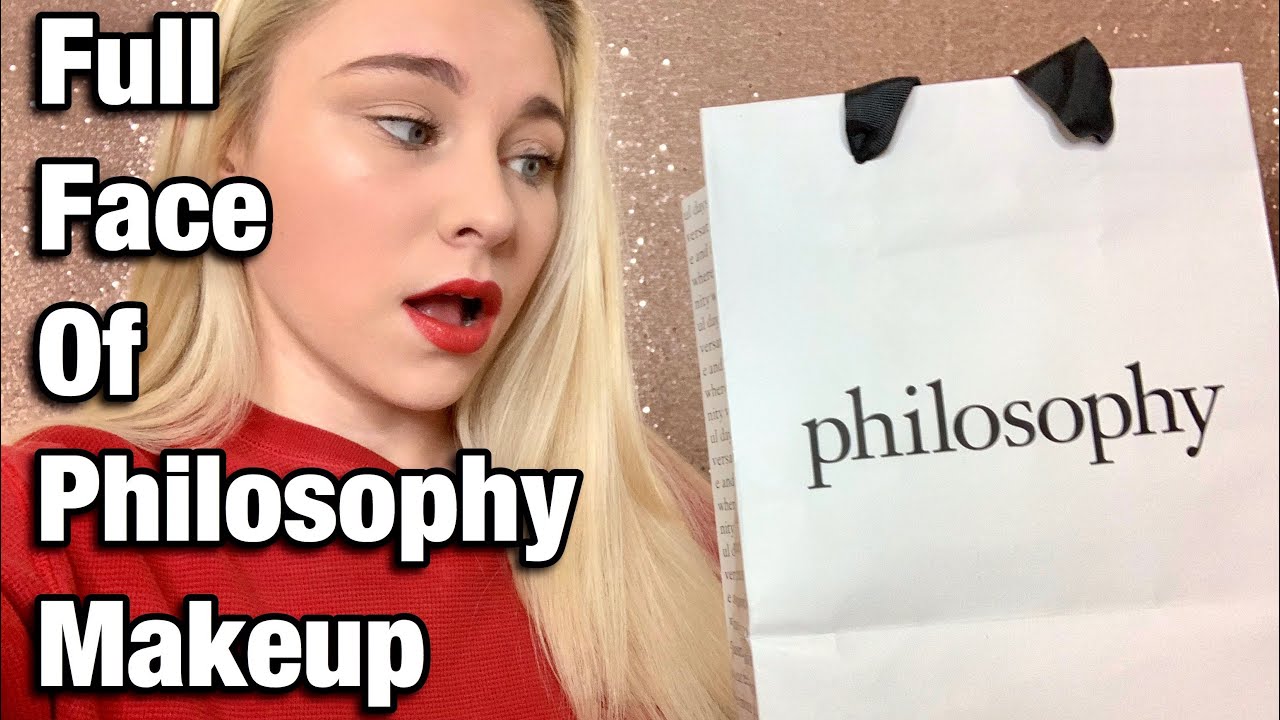 FULL FACE PHILOSOPHY MAKEUP | First Impressions! - YouTube