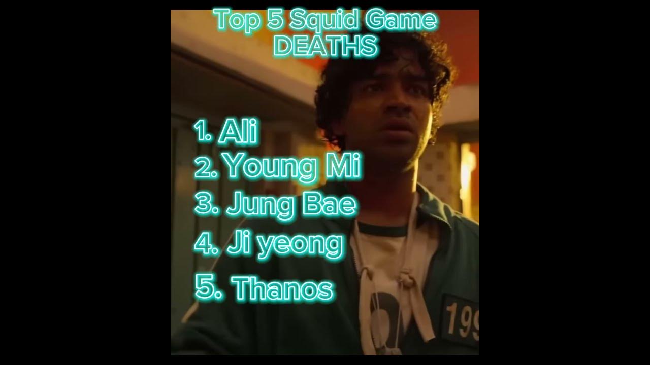 Top 5 Saddest Squid Game Deaths #shorts #subscribe #fyp #squidgame - YouTube