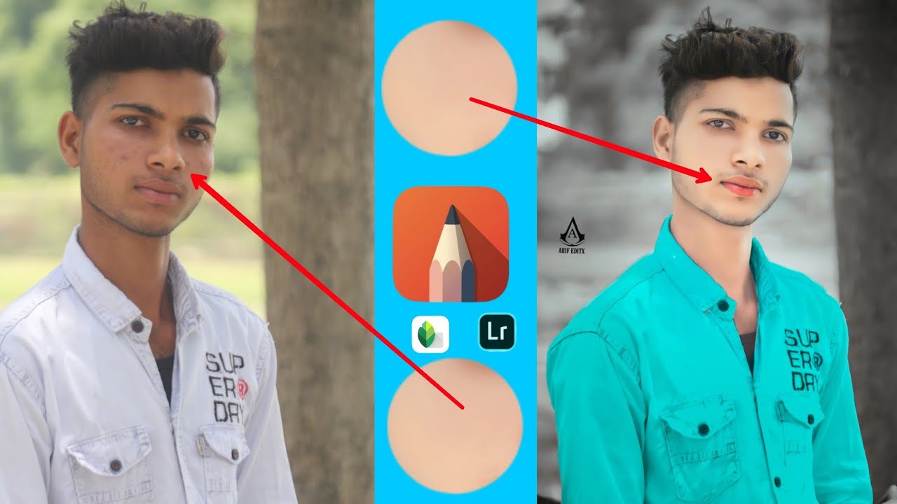 Literoom Photo Editing🔥||And HD Face Smooth||New photo editing||AR EDIT - YouTube