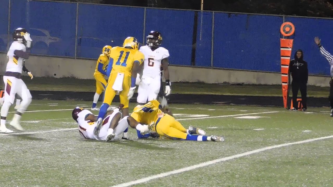 Ben catch Dunbar/Mervo football 10/16/15 - YouTube