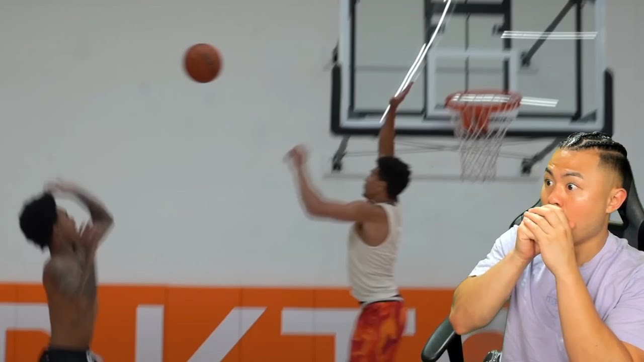 CONTROVERSIAL CALL IN 1V1 BASKETBALL BETWEEN JUNE FLIGHT AND LSK! - YouTube