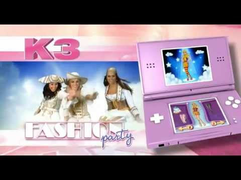 K3 Fashion party - Nintendo DS - YouTube