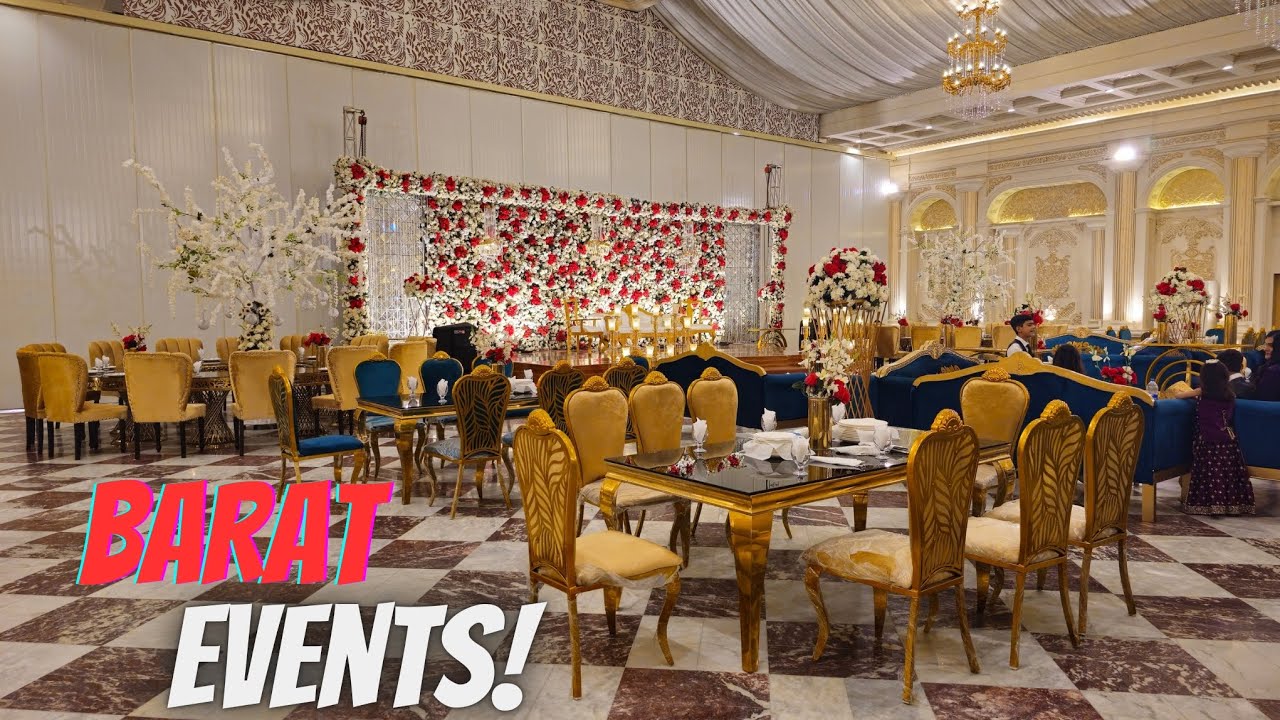 Zayan Barat event setup - YouTube