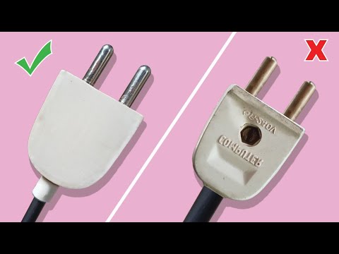 How to make a electric plug | light plug | socket plug | electric plug ...