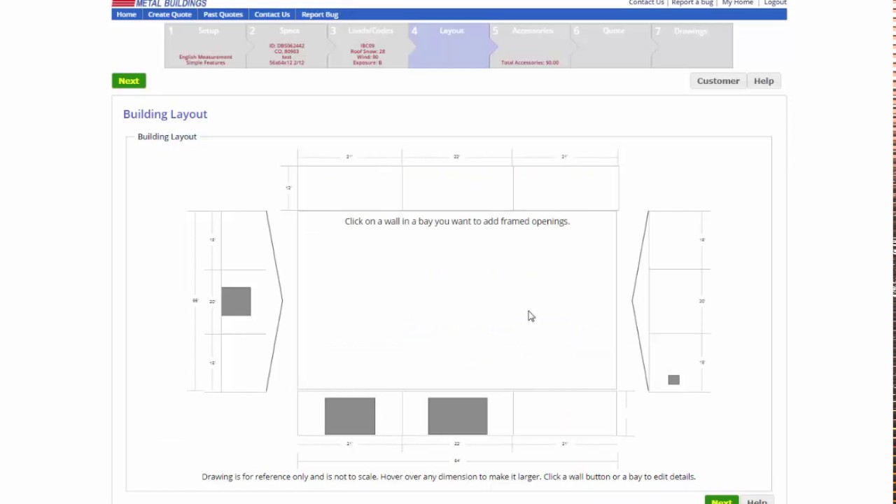 7 building layout and add framed openings - YouTube