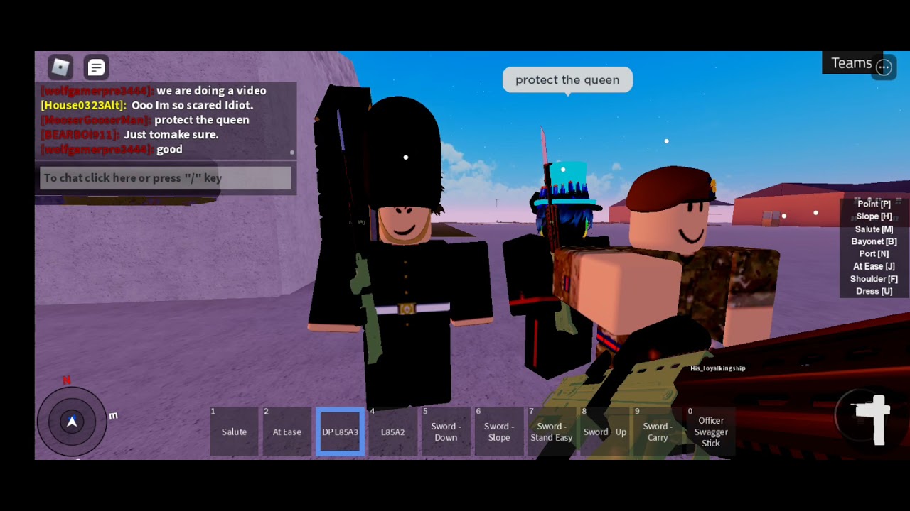 Royal Guard roleplay - YouTube