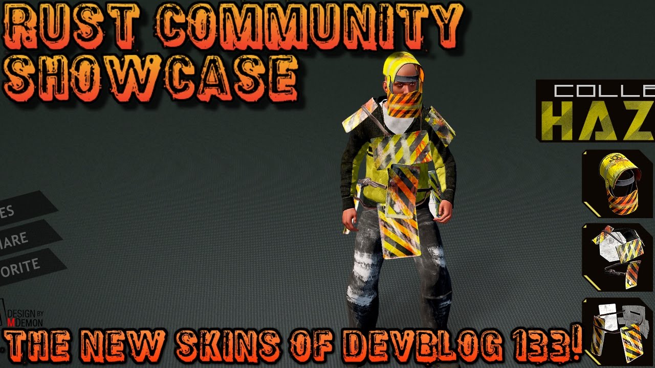 The Newest Skins Added To Rust! | Rust Community Showcase Episode 29 ...