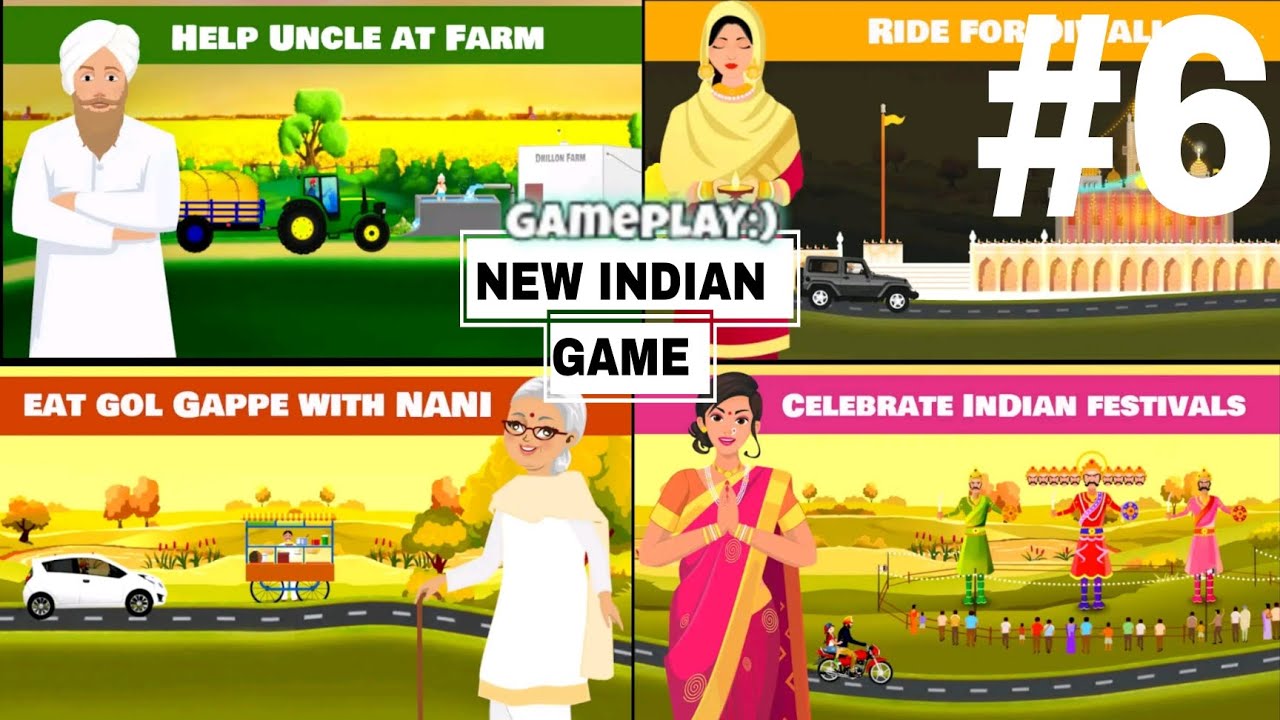 NEW INDIAN GAME LOFTY RIDERS PANJAB GAME #6 COMPLETE👌💯 JENISH GAMING ...