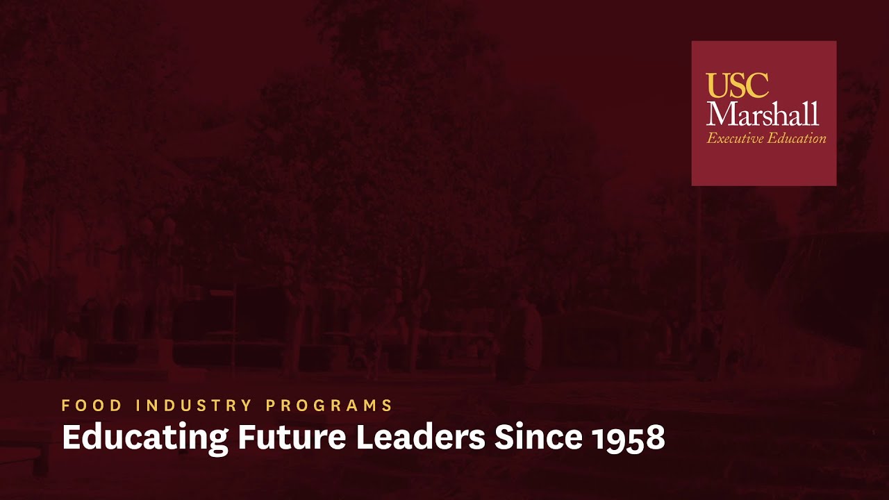 Why USC’s FIM is a Game-Changer | Food Industry Management Program ...