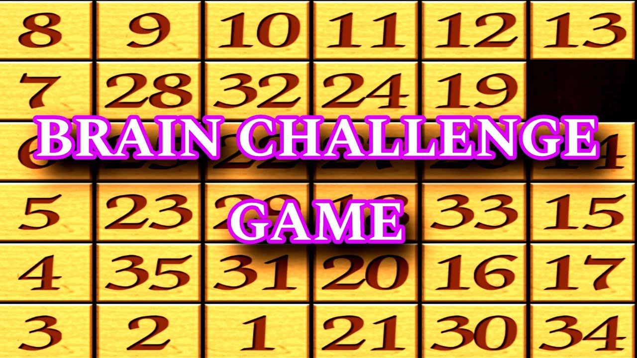 NUMBER PUZZLE GAME #NUMBERPUZZLE #BRAINCHALLENGEGAME - YouTube