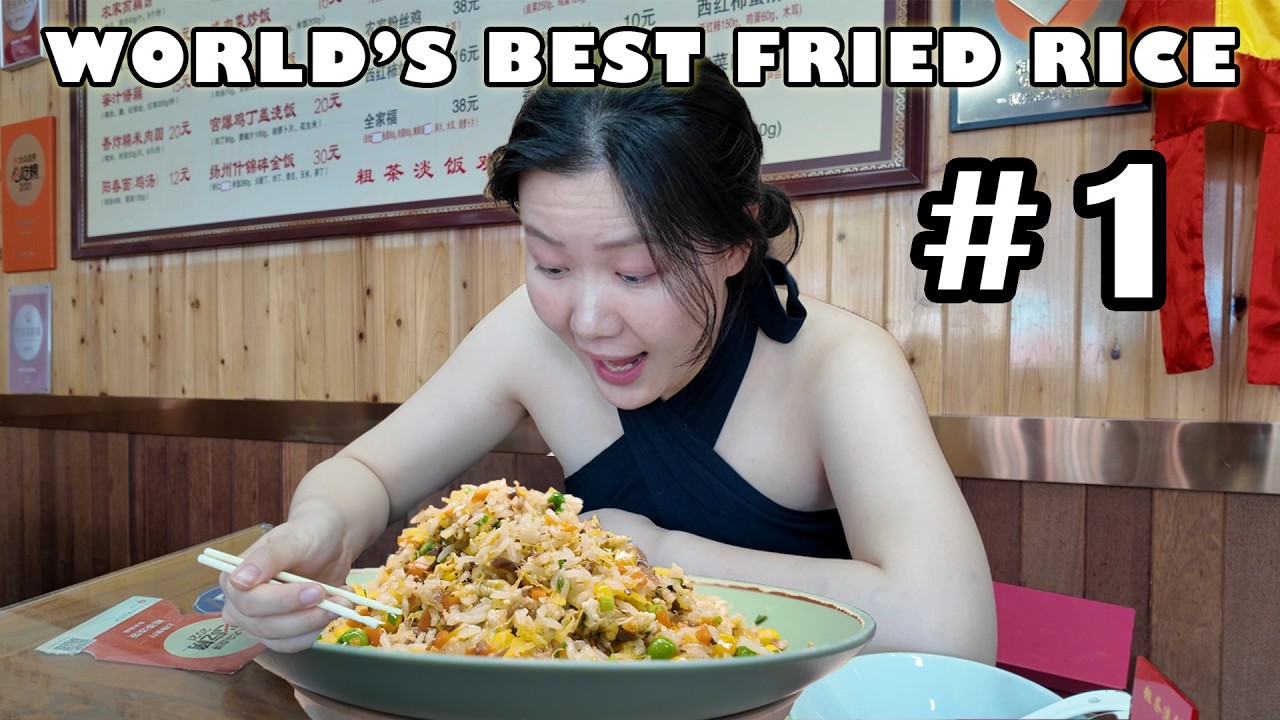 Travelling to the Worlds Number 1 CHINESE FRIED RICE - YouTube
