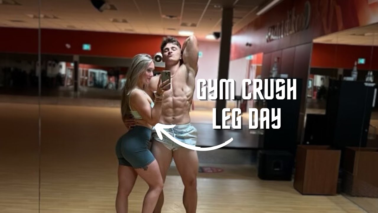 Unlocking Leg Day Gains With My Gym Crush 🏋️‍♂️ Ultimate Leg Workout
