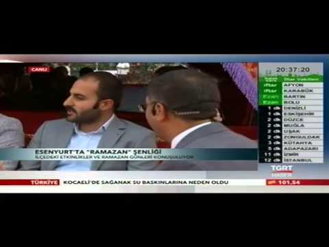 23 06 2015 cumhuriyet meydanı Tgrt haber Metin Karakoç ile canlı yayın