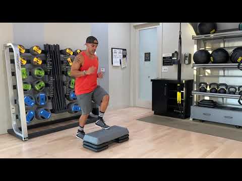 Toe Taps- Step exercise - YouTube