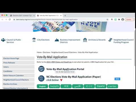 Armenian Neighbors   How to request your ballot