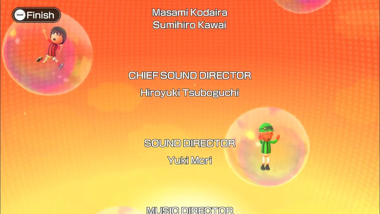 Wii Party U credits - YouTube