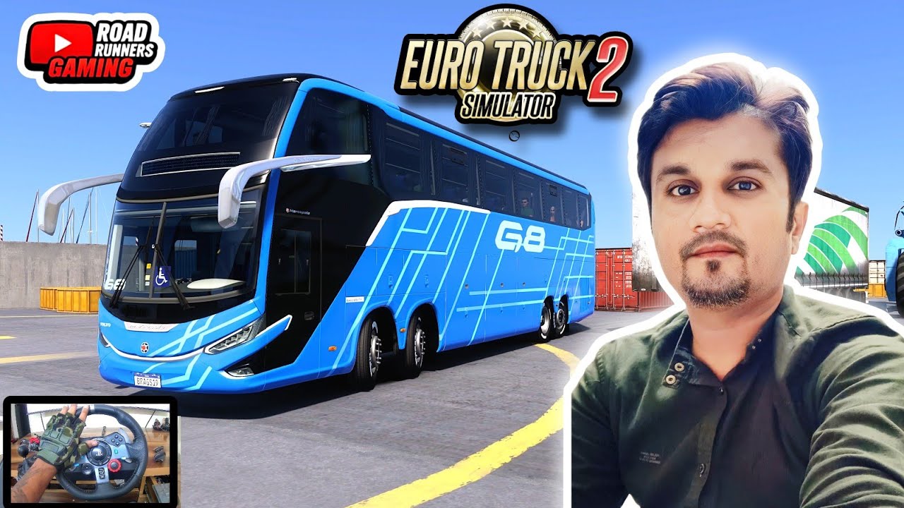 Full On Heavy Traffic Drive Volvo G8 Marcopolo LD 1600 8X2 Bus | ETS2 Bus | Euro Truck Simulator ...