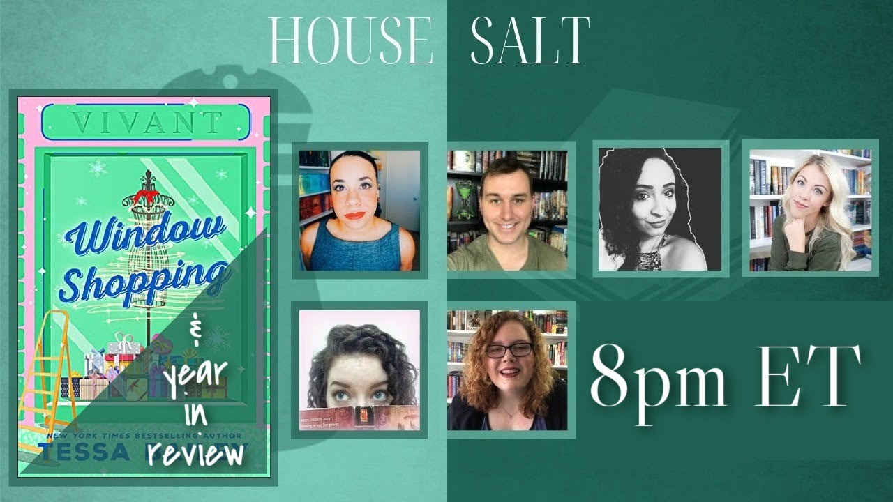 WINDOW SHOPPING + Reading Year in Review LIVESHOW | HOUSE SALT BOOK ...