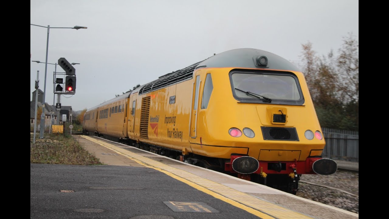 Network Rail Yellow 43013 returns to Devon, including other stock in ...