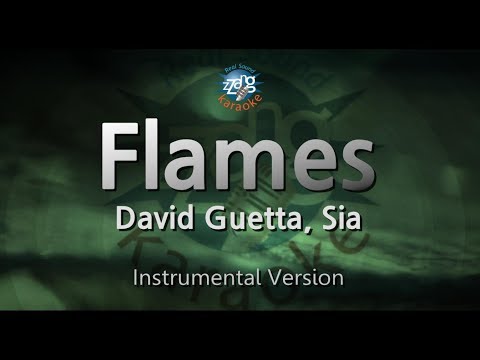 David Guetta, Sia - Flames (Instrumental) (Karaoke Version)