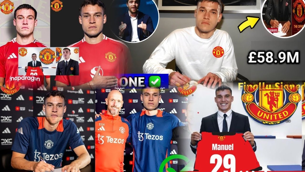 MANCHESTER UNITED'S FIFTH SIGNING REVEALED: PSG STAR SIGNS CONTRACT IN ...