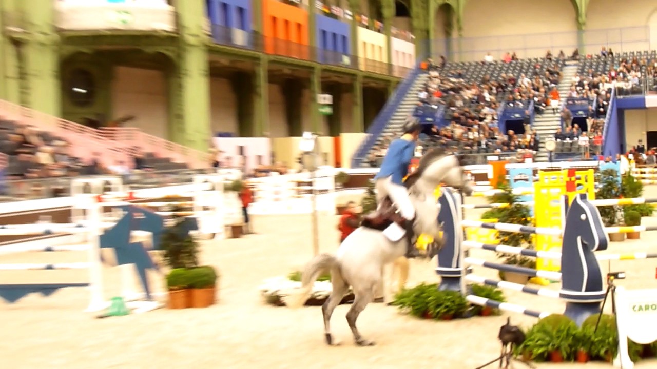 Christian Ahlmann, Caribis Z, Saut Hermès 2017 (145, friday) - YouTube