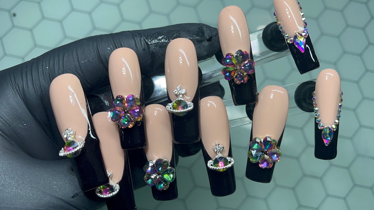 I Know I Said I Wouldnt Do This Again😩 | Make A Press On Set With Me ...