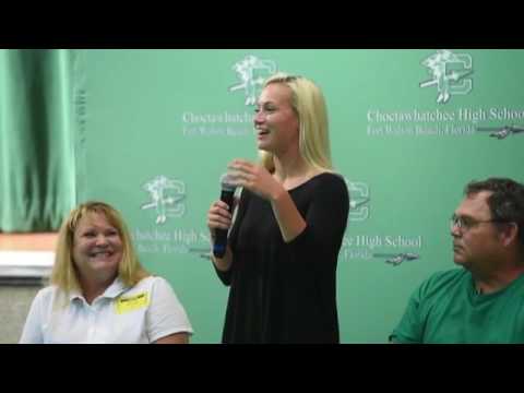 Choctawhatchee student athletes Jessica Weekley and Kailah Stocker will ...