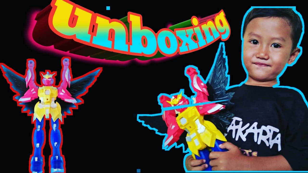 Robot mainan - unboxing mainan anak - YouTube