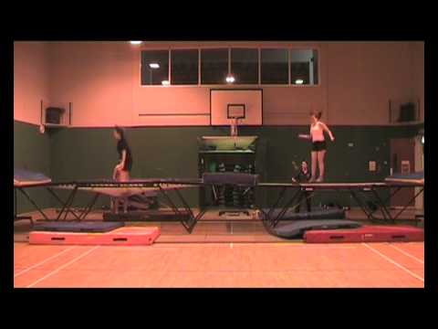 Lancaster University Trampolining Society! 2009 - YouTube
