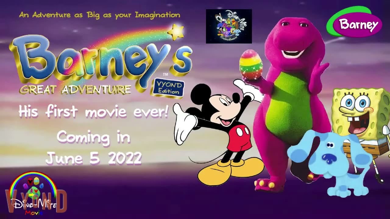 Barney's Great Adventure (VYOND Edition) Poster - YouTube