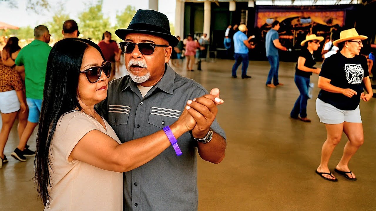 Los Compadres Alegres De Jesse Perez 'Arboles De La Baranca" Tejano Conjunto Festival 2025 - YouTube