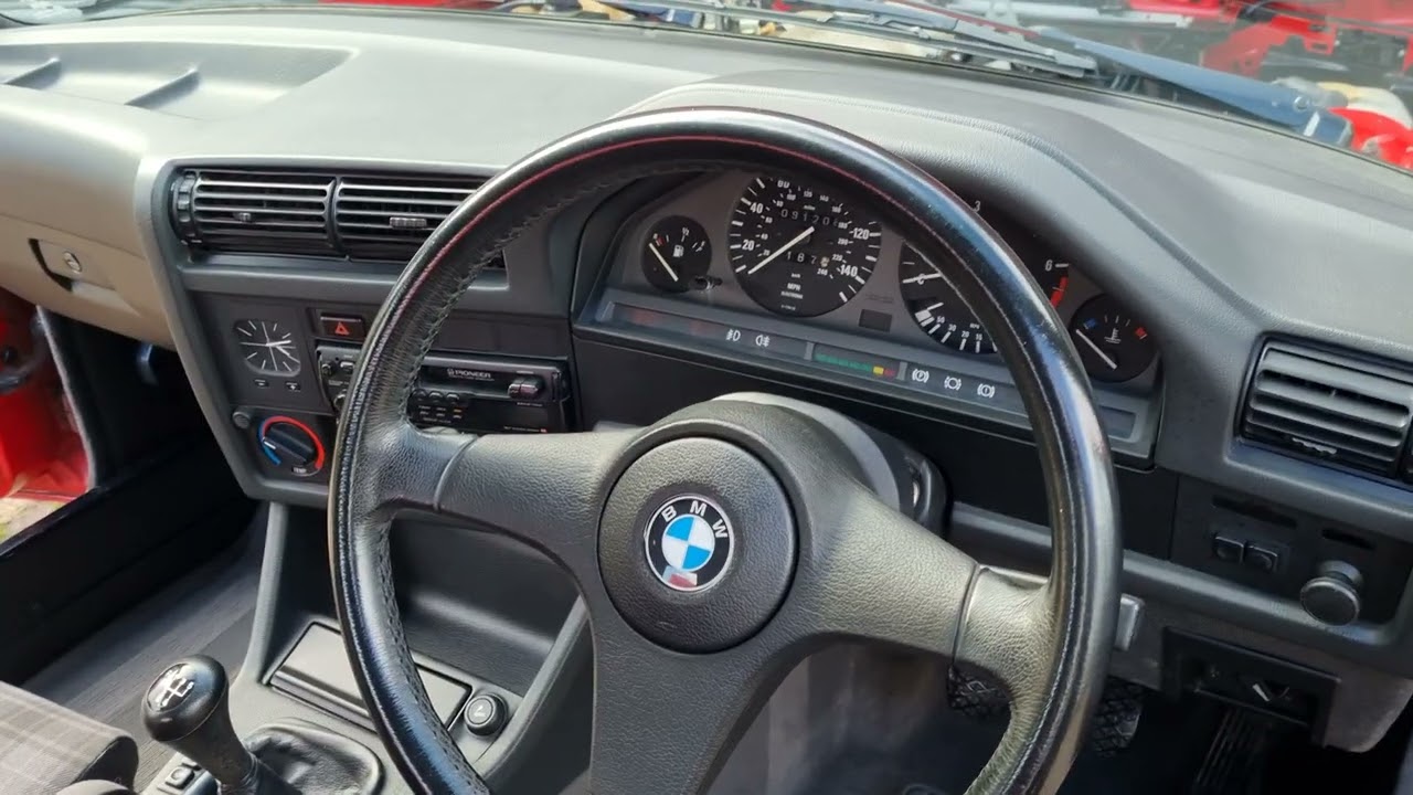 Bmw E30 Convertible Interior