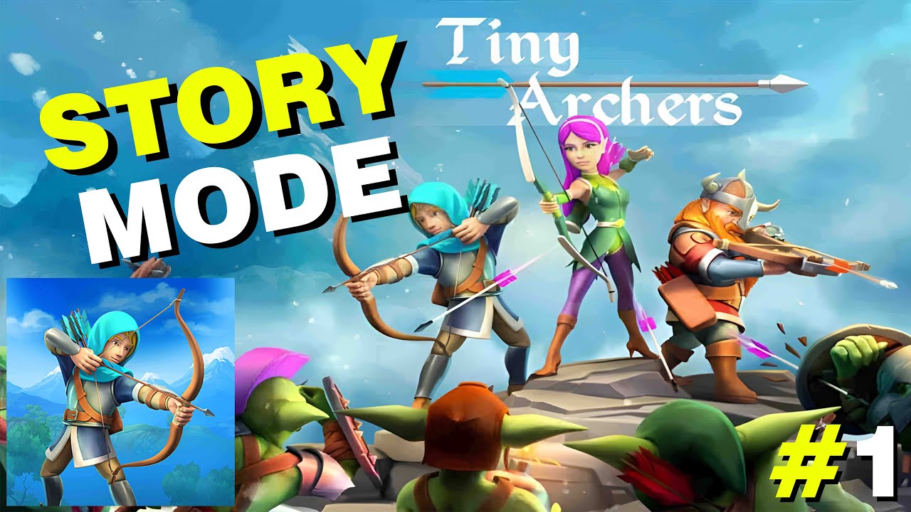 TINY ARCHERS GAMEPLAY 😎🏹 | TINY ARCHERS ANDROID GAMEPLAY | TINY ARCHERS GAME | TINY ARCHERS ...