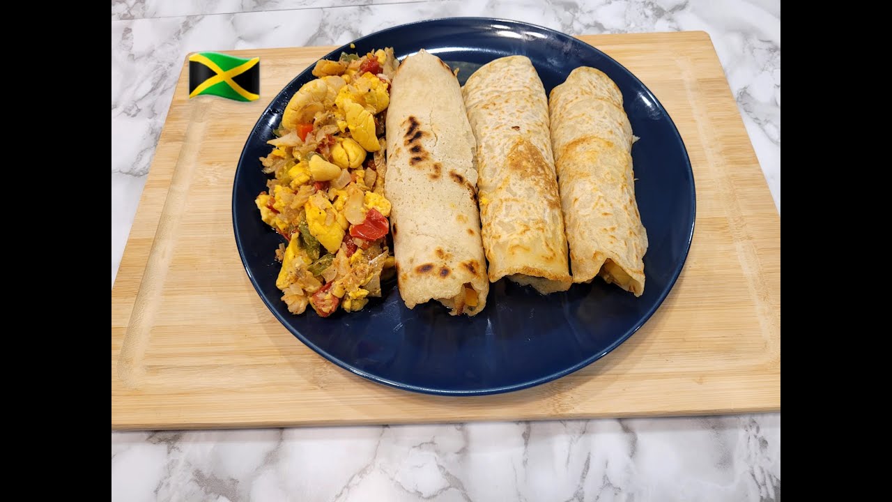 Happy Independence Day Jamaica 62 Years!!! ACKEE & SALT FISH WRAP ...