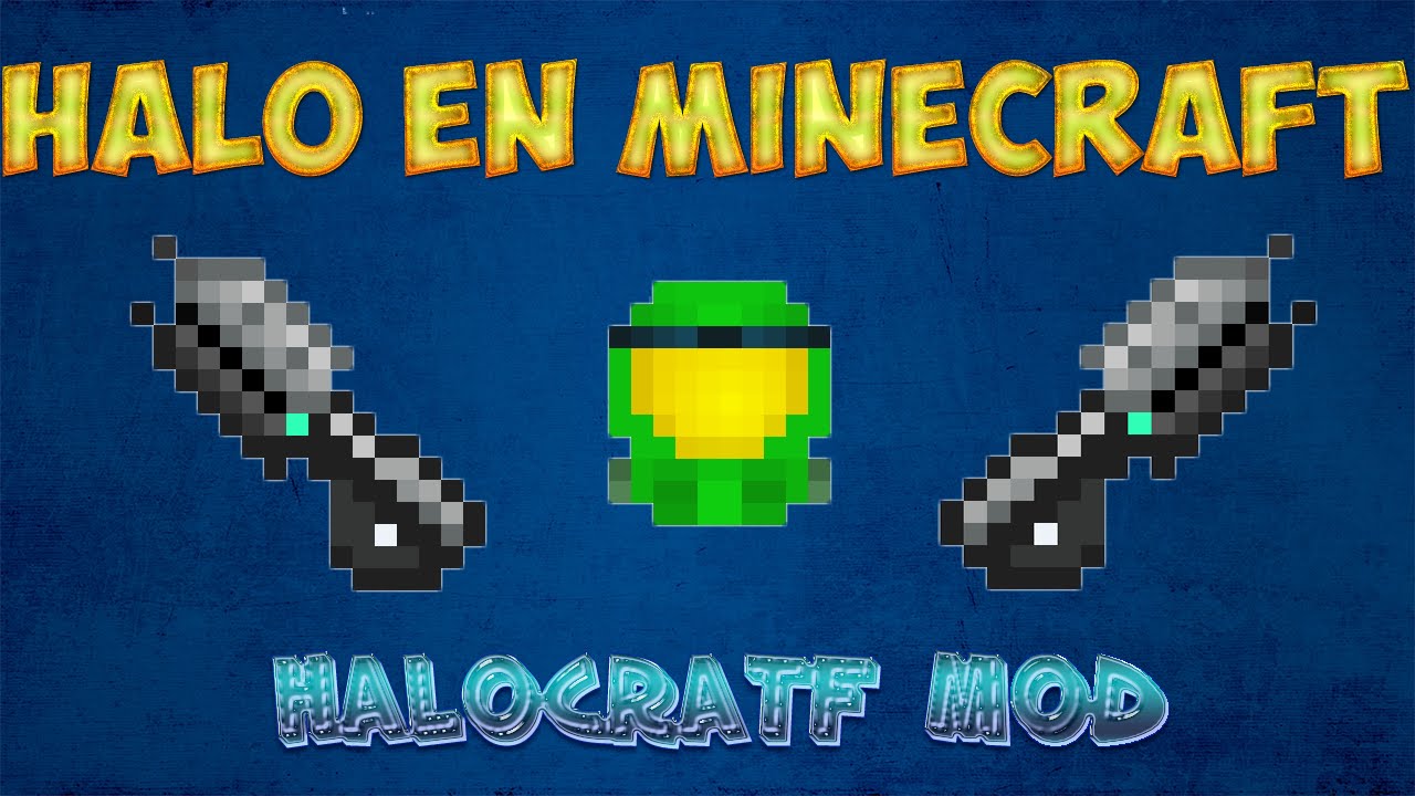 HALO EN MINECRAFT! | HaloCraft Mod | Minecraft 1.7.10 - YouTube