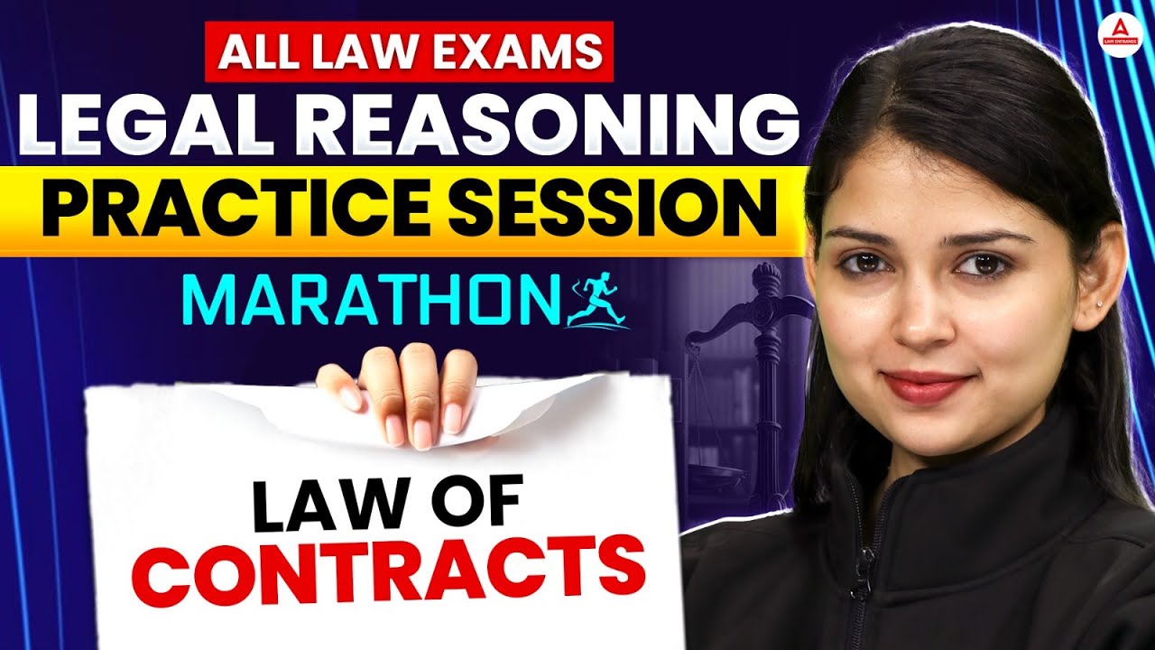 Law of Contracts In one shot | Legal Reasoning Practice Session ...