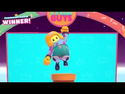 My First Win In FallGuys - YouTube