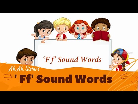 'Ff' Sound Words | Ff phonics sound words | preschool A B C | F ...