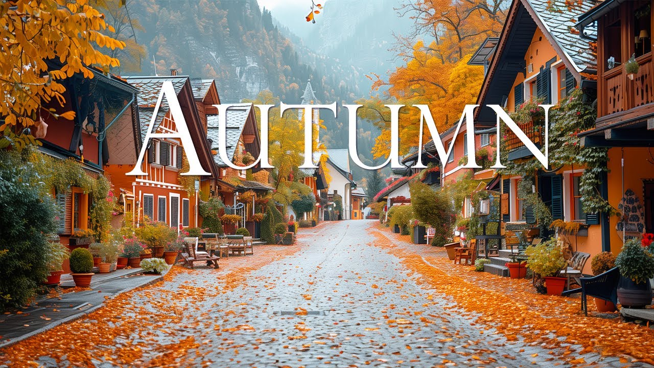 Enchanting Autumn Nature Scenes with Forest Sounds & Peaceful Music 🍂 ...