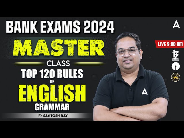 Video Summary - Top 120 Rules of English Grammar | English for Bank ...