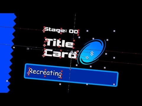 Sonic Adventure 2: Title Card Recreating - Adobe After Effects - YouTube