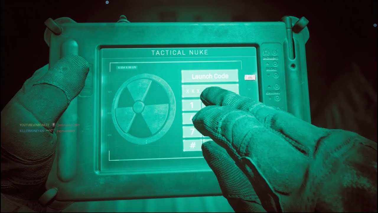 MODERN WARFARE Worlds First Night Time (TACTICAL NUKE) - YouTube