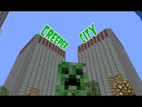 Creeper City - minecraft short animation - YouTube