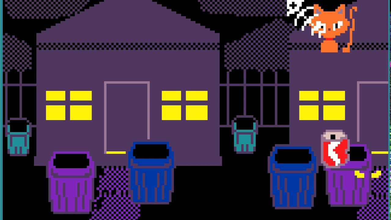 Trash Panda 2: Garbage Day gameplay demo @adafruit @johnedgarpark # ...