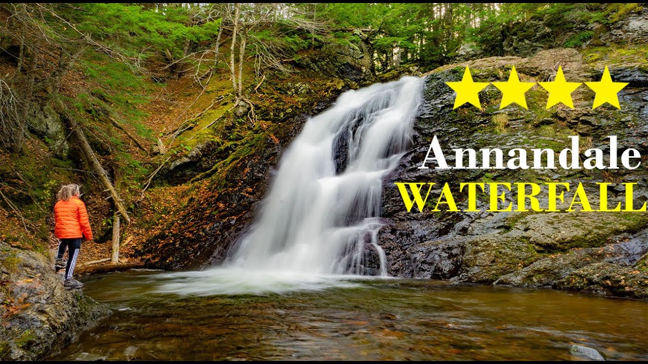 Annandale Waterfall, Wentworth Valley, Nova Scotia - YouTube