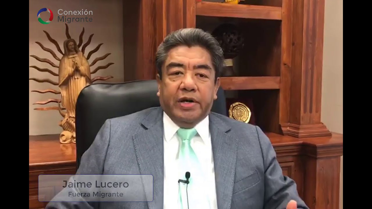 Jaime Lucero, de "Fuerza Migrante", padrino de Amigos de Conexión ...