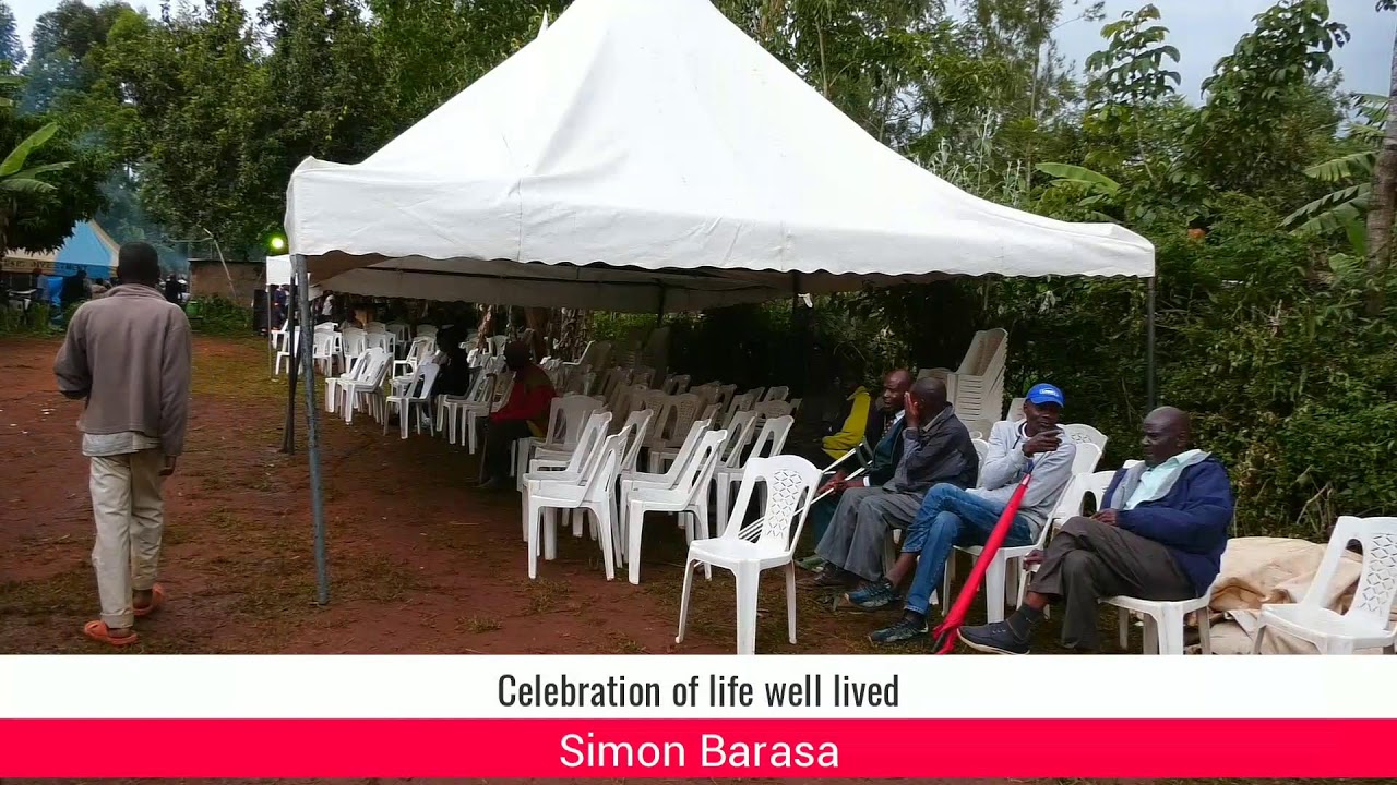 Celebration of the life of Simon Barasa - YouTube